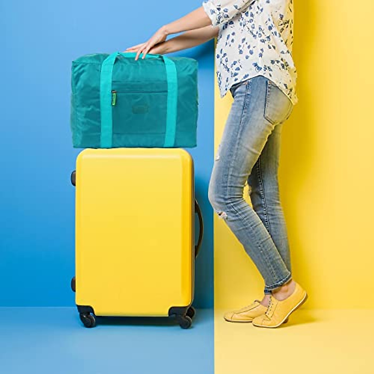 FUELEGO 2023 Multifunctional Travel Bag Super Large Capacity Storage Bag Waterproof Tote Bag Compression Bag Portable Storage Bags