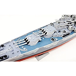 USS North Carolina BB-55 The Showboat Big Battleship 1/500 Scale Plastic Model kit by Atlantis