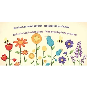 Singing / Cantando de Colores: A Bilingual Book of Harmony (Lil' Libros) (English and Spanish Edition)