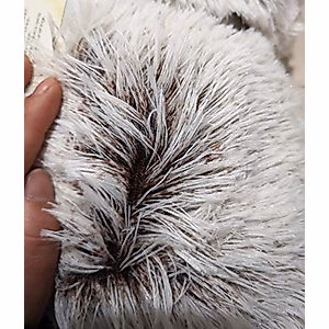YOU SA New Creative Design Fluffy Shaggy Faux Fur Blanket Ultra Plush Decorative Throw Blanket (Coffee Based,51''x63'')