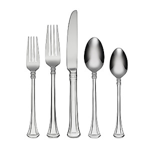 Oneida Apollonia 45-Piece Flatware Set, Service for 8