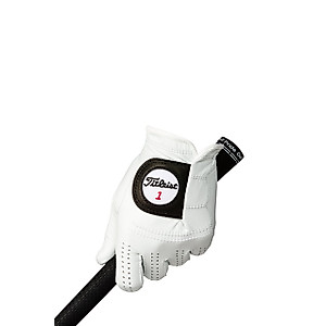 Titleist Players Mens LH Pearl, White(Medium - Large, Worn on Left Hand)