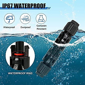 Solar Crimping Tool Set for 2.5/4/6 mm² Solar Panel PV Cable with 12 Pieces Male Female Solar Panel Cable Connector and 2 Pieces Solar Connector Wrench for Solar Panel Cable Connection (Set 2)