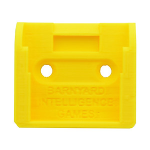 Barnyard Intel Battery Holder and Cover for Dewalt 12V Max (4-Pack Yellow)