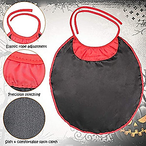 LKEX Halloween Large Dog Costume, Pet Bat Wings & Vampire Cloak, 2 Pack, Dog Funny Holiday Clothes for Bloody Zombie Cosplay Party