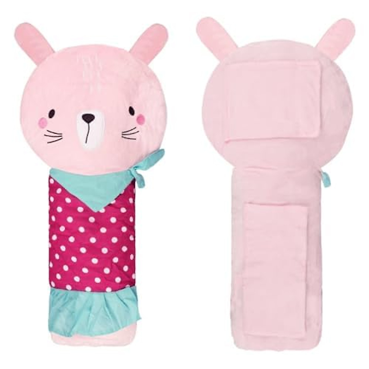 HKSICHENGKEJI Kids Seat Belt Pillow Cartoon Car Travel Pillow Neck Support Car Pillow Seat Belt Shoulder Cover Pillow Headrest Shoulder Pillow Soft Auto Seat Belt Cushion Back Cushion Car Trim