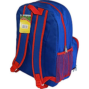 Mickey Mouse 16" Backpack W/Detachable Lunch Box