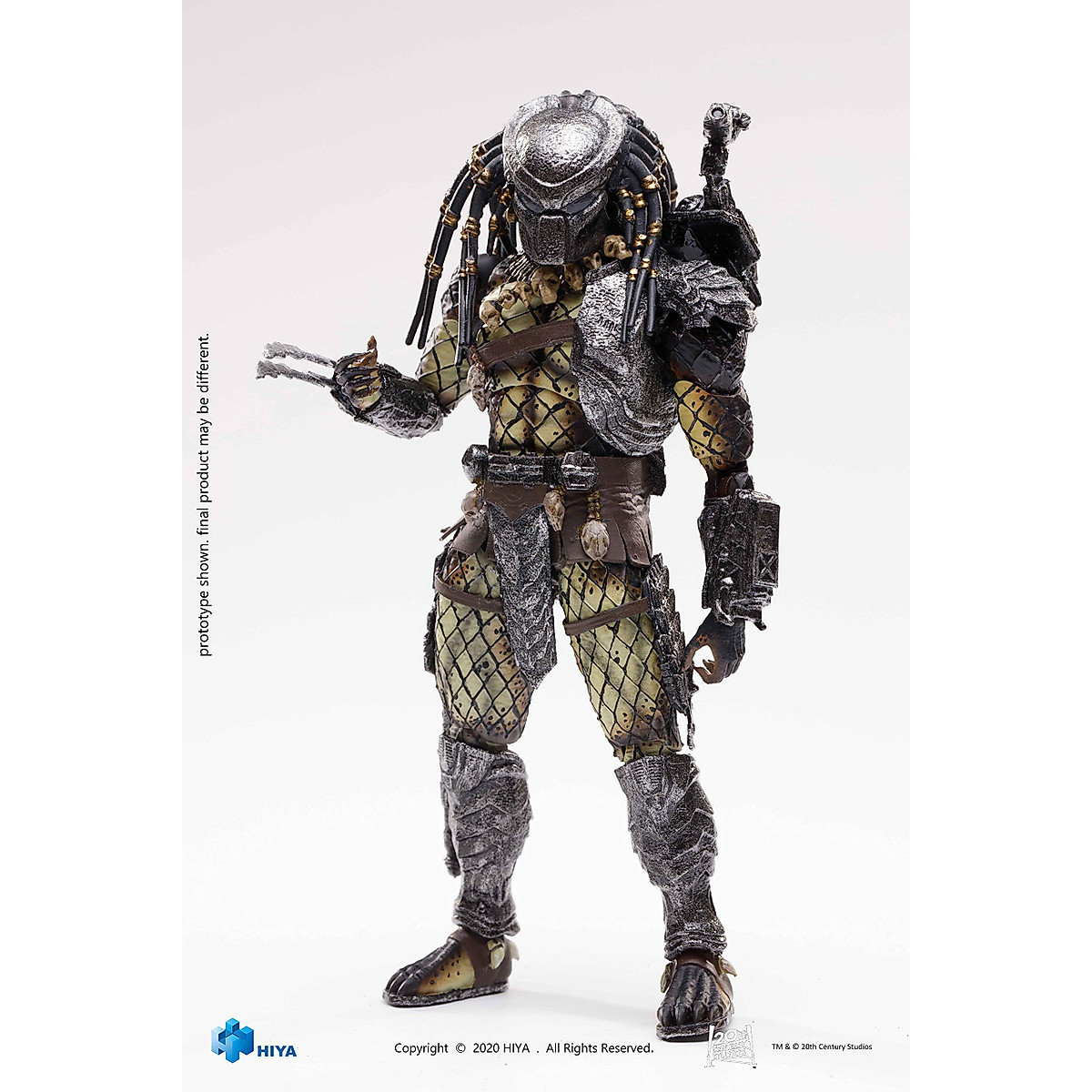 Hiya Toys Alien vs. Predator: Young Blood Predator 1:18 Scale Action Figure, Multicolor