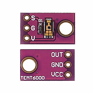 ACEIRMC 5pcs CJMCU - TEMT6000 Light Sensor Professional TEMT6000 Light Sensor Module for Arduino