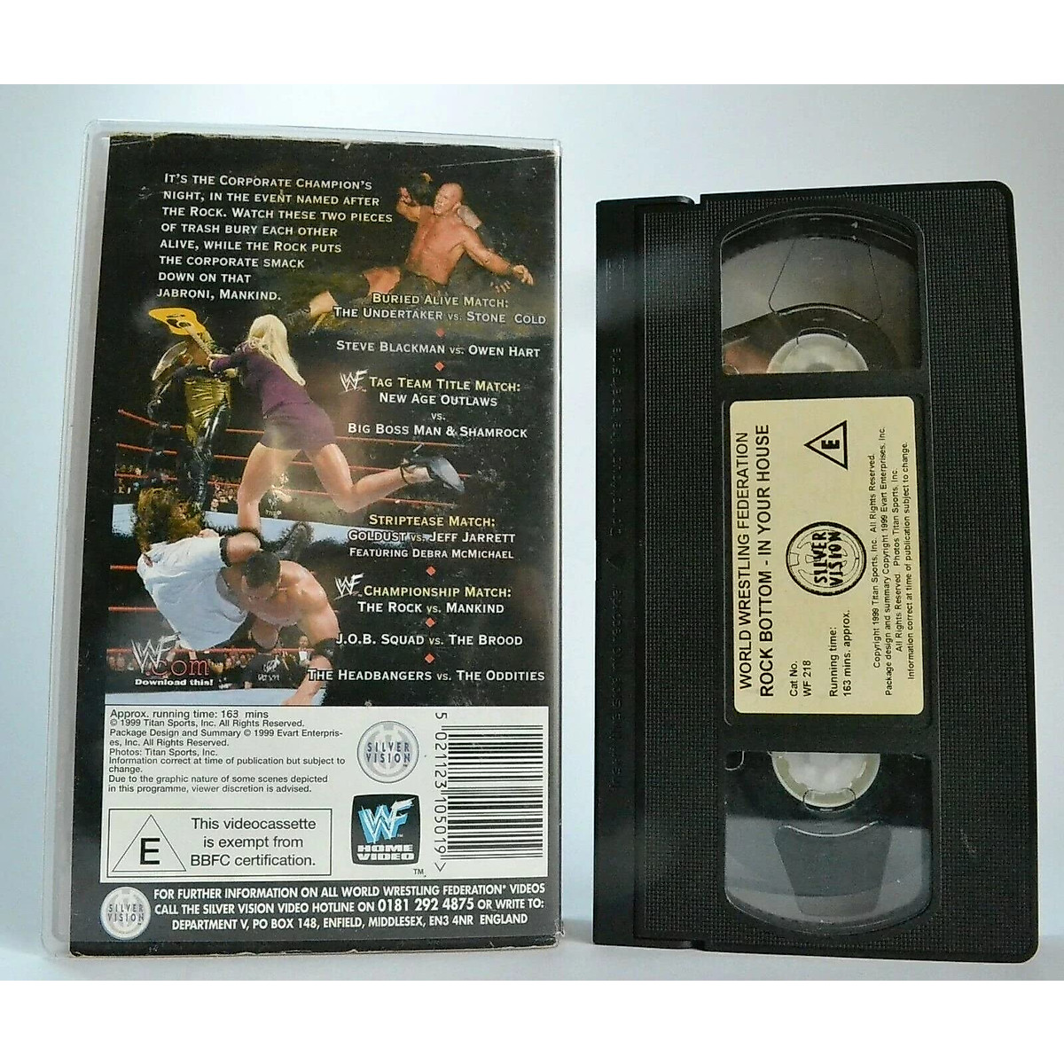 Rock Bottom [VHS] [Import allemand]