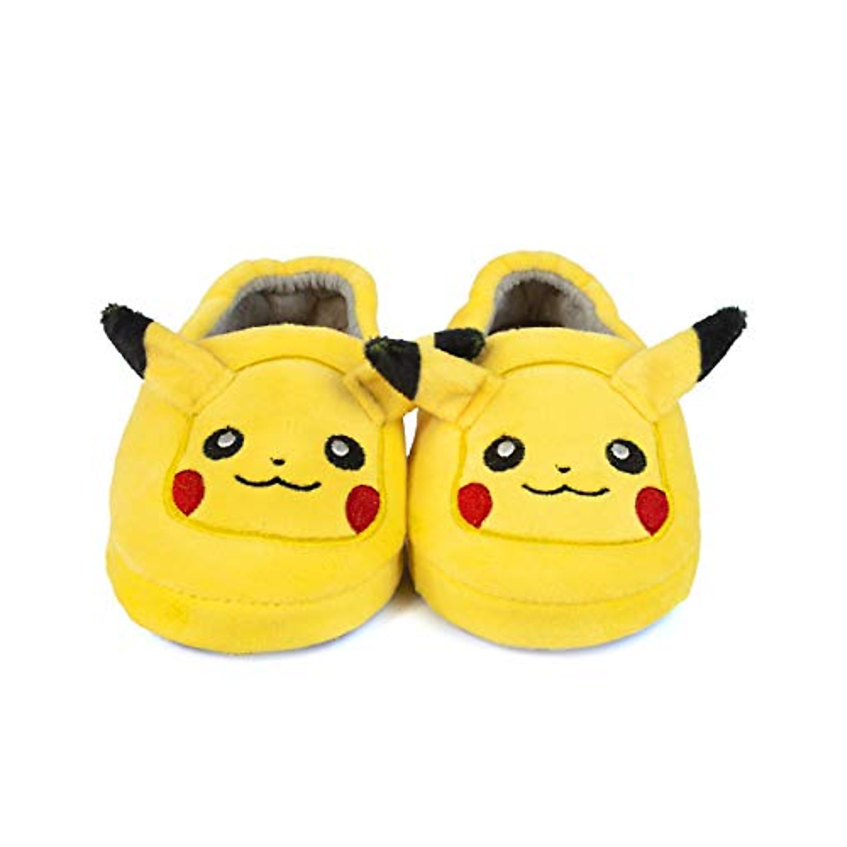Pokemon Pikachu Slippers for Boys and Girls 3D Character Kid's Footwear 30 EU Yellow