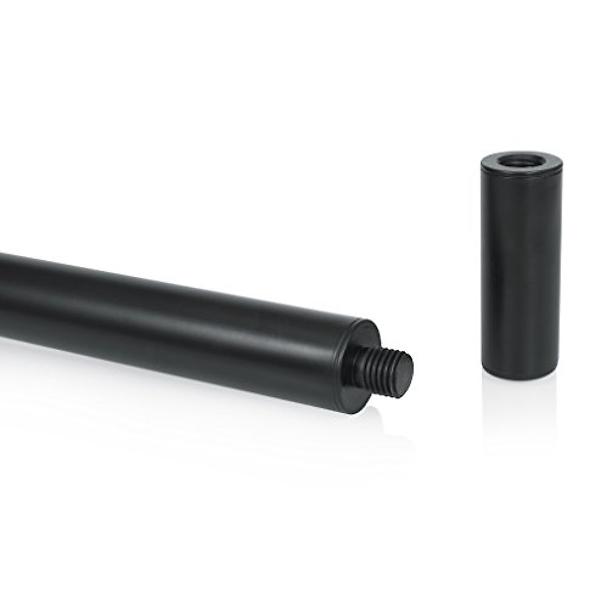 Gator Frameworks Standard Subwoofer/Speaker Extender Pole and 20mm Adapter; Fits M6 Threading (GFW-SPK-SP),Black