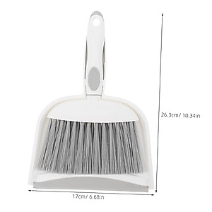 CIYODO 1 Set Mini Broom Dustpan Desk Broom Furniture Sweeping Duster Car Gaps Brush Sofa Brooms Desktop Dustpan Small Dust Pan Mini Hand Broom Small Camping Broom Table Top Brush Pp