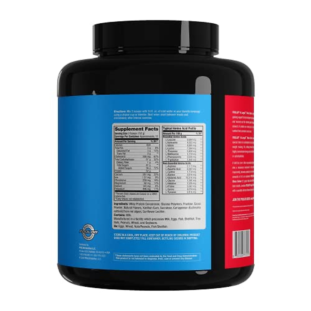 ProLab N-Large2 Mass Gainer - Powerful Mass Gaining Support Formula - Promotes Muscle Size, Growth, and Recovery - New (Chocolate Fudge Brownie, 6 LB)