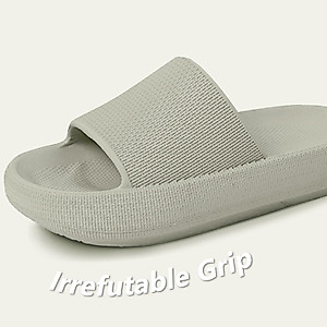 Menore Slippers for Women and Men Quick Drying, Parent-Child EVA Open Toe Soft Slippers, Non-Slip Soft Shower Spa Bath Pool Gym Beach House Sandals for Indoor & Outdoor