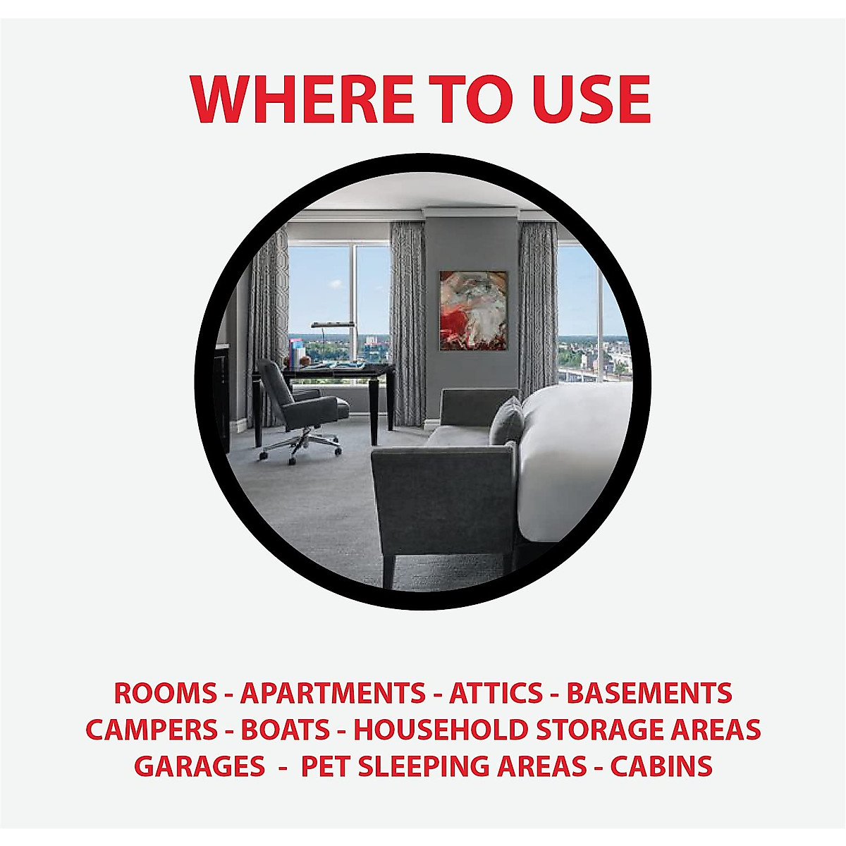 Punch Bug Bomb | 100% Kills Mosquitoes, Cockroaches, Fleas, Ants, Houseflies & More | Commercial-Grade Fogger | Easy-to-Use | Non-Staining, Water-Base Formula (6 oz Each) (1 Each)