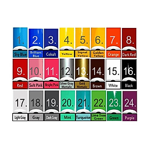 Set of 2 Custom USDOT Decals 2" x 20" US DOT Number Sticker Truck Commercial Van Pick Up Semi Truck Required Decals (BLACK, FONT D)