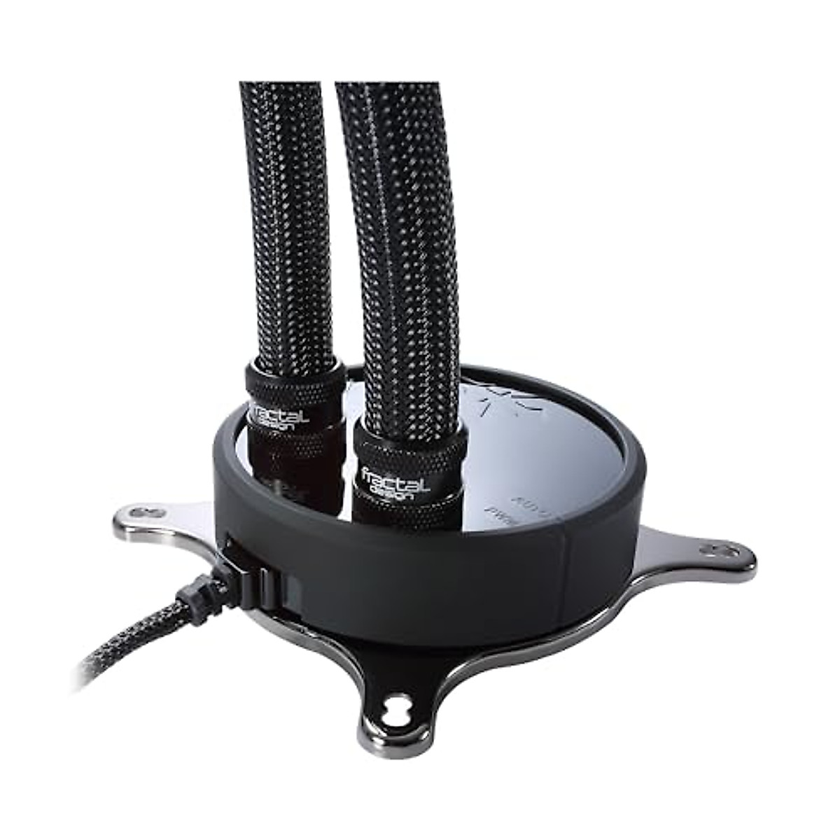 Fractal Design Celsius S24-240 mm Radiator - Silent Liquid CPU Cooler - PWM - Intelligent Controls - 2X Fractal Design Dynamic X2 PWM GP-12 120Mm Silent Fans Included - 1/4" Fitting - Black