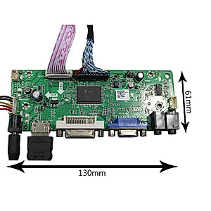 VSDISPLAY 21.5" 21.5 Inch 1920x1080 LCD Screen M215HJJ-P02-2000 with HD-MI VGA DVI Audio LCD Controller Board M.NT68676