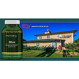 Bilva Supreme - Synergized with Gingerine - Harmony Nutraceuticals Ayurvedic Medicine to Support Healthy Digestive System - 120 Vegan Capsules