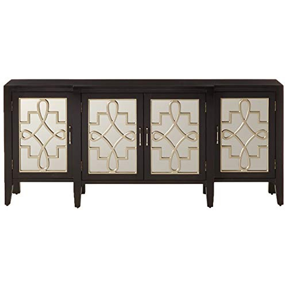 Acme Kacia Console Table in Antique Black