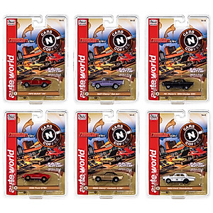Auto World Thunderjet Cars N Coffee 1968 Chevrolet Camaro Z28 (Gold) HO Scale Slot Car