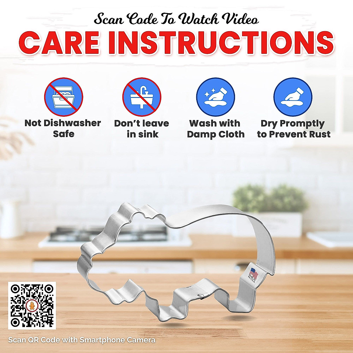 Foose Hippo Cookie Cutter 4 Inch –Tin Plated Steel Cookie Cutters – Hippo Cookie Mold