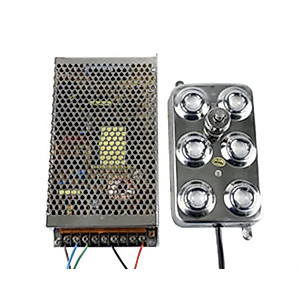 High Eagle 6 Head Ultrasonic Mist Maker Fogger, Mist Fogger Air Humidifier 304 Stainless Steel with Transformer for Scenic Agriculture Greenhouse Hydroponics Garden Lawn Pond