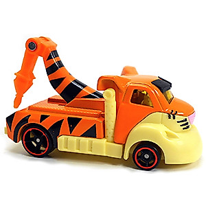 Walt Disney Studio Character Cars Collectible Toys Disney Hot Wheels Set - 6 Pc Disney Animals Hot Wheels Character Cars Bundle with Disney Princess Palace Stickers