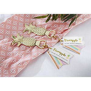 Kate Aspen Gold Pineapple Bottle Opener