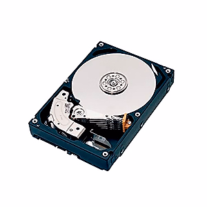 Toshiba 16TB N300 NAS 3.5 Inch SATA Internal Hard Drive. 24/7 Operation, Supports 1-8 Bay Systems, 512 MB Cache, 180TB/Year Workload, 3 Year Warranty (HDWG31GUZSVA)