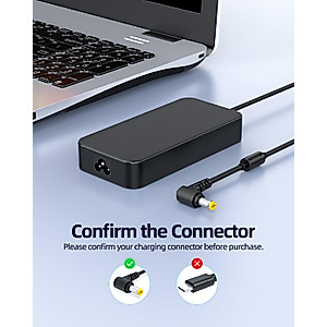 135W Charger Fit for Acer-Nitro 5 Gaming Laptop - (Compatible with N18C3 AN517-51 AN515-51 52 53 54 55 57 45 N18C4 Series)