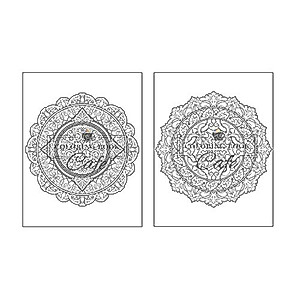 125 Mandalas: An Adult Coloring Book Featuring 125 of the World’s Most Beautiful Mandalas for Stress Relief and Relaxation (Mandala Coloring Books)