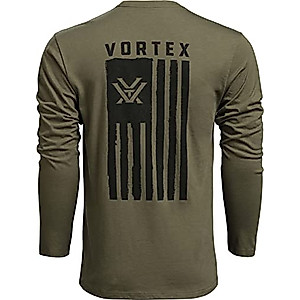 Vortex Optics Salute Long Sleeve Shirts (Military Heather, X-Large)