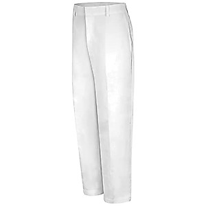 Red Kap Men's Specialized Work Pant, White, 30x32