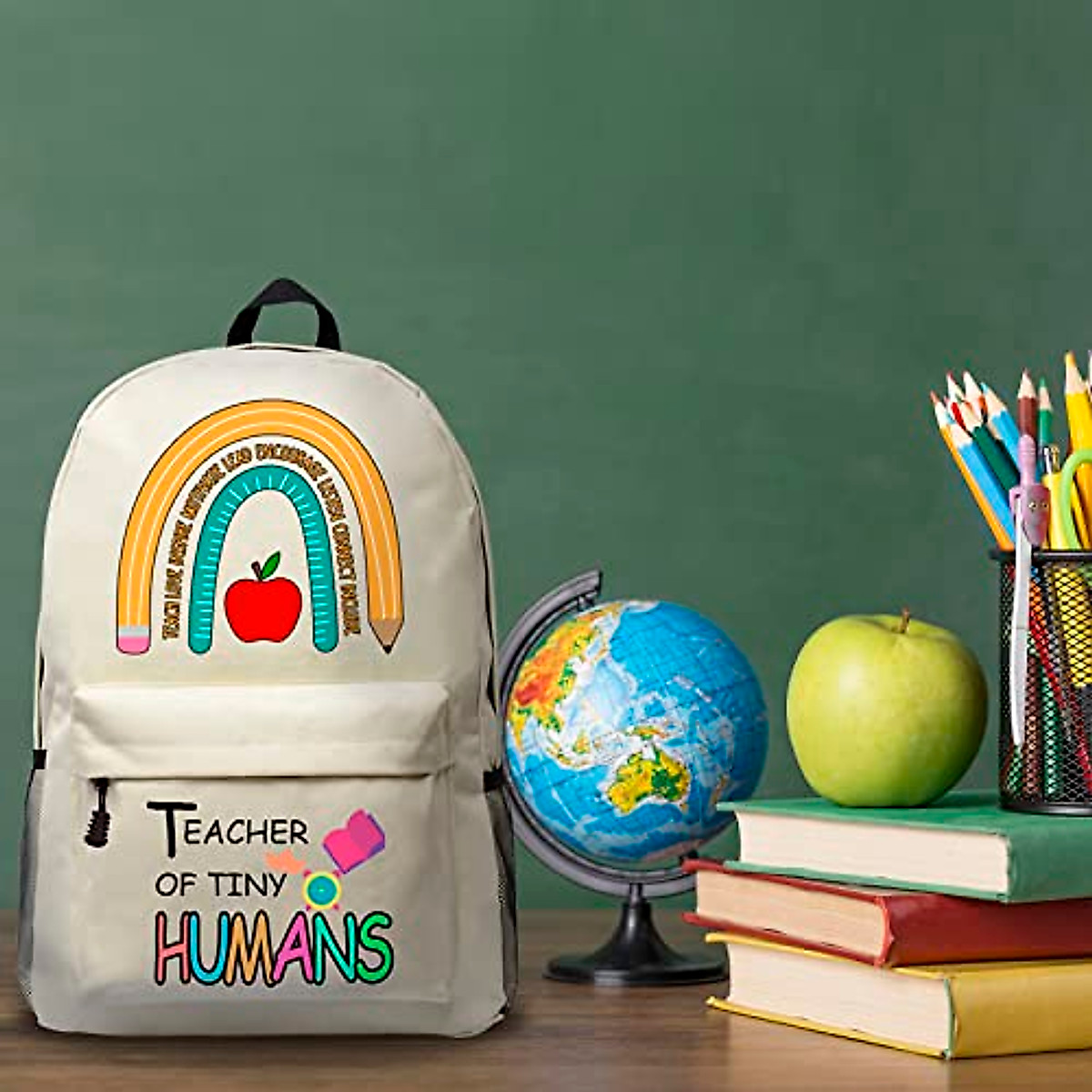 Muvtioc Teacher Backpack, Laptop Backpack for Women,Work Bag, Cute Teacher Backpacks for Teacher