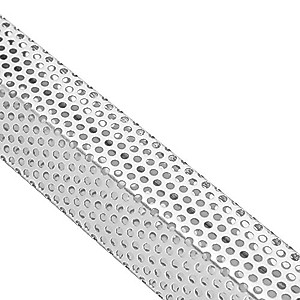 Pellet Smoker Tube, 12.2'' Stainless Steel Bbq Pellet Tube Cold Hot Smoking Portable Smoke Generator for Any Grill Smoker Not Roll on Grill