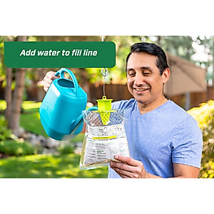 RESCUE! Outdoor Disposable Hanging Fly Trap - 24 Traps