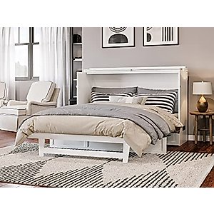 AFI, Northfield Murphy Bed Chest, Queen, White