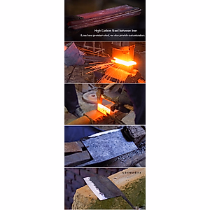 臻三环 ZhenSanHuan HandHammered Forged Kitchen Knife Cleaver