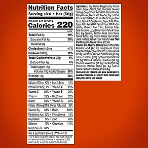 ZonePerfect Protein Bars | 14g Protein | 19 Vitamins & Minerals | Nutritious Snack Bar | Chocolate Peanut Butter | 20 Bars