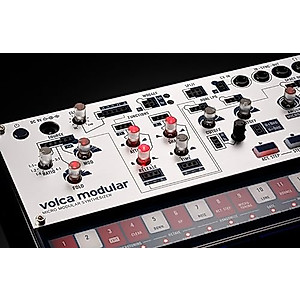 Korg Volca Modular Synthesizer Bundle with Power Supply and Austin Bazaar Polishing Cloth