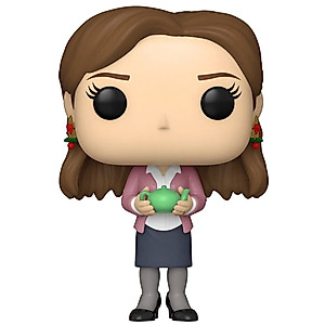 POP The Office - Pam Beesly with Teapot Funko Vinyl Figure (Bundled with Compatible Box Protector Case)