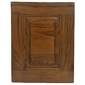 American Heartland Oak 36" Open Bookcase in Medium