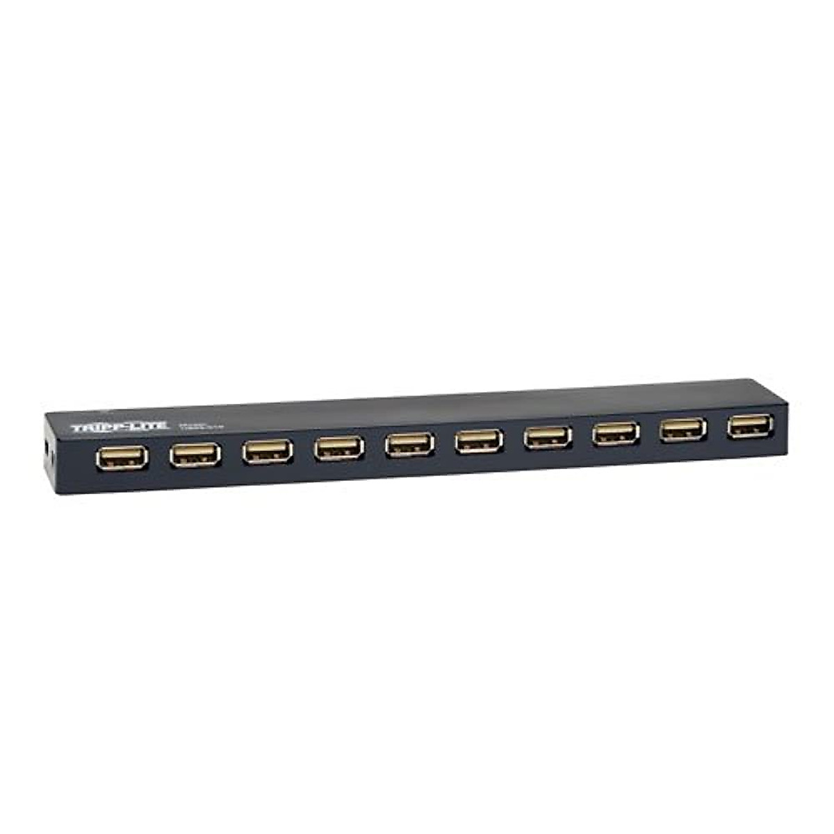 TRIPP LITE 10-Port USB2.0 Mobile Hi-Speed Hub Notebook Laptop (U223-010),Black
