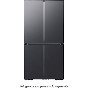 Samsung RAF18DUUMT BESPOKE 4-Door Flex Refrigerator Top Panel in Matte Black Steel