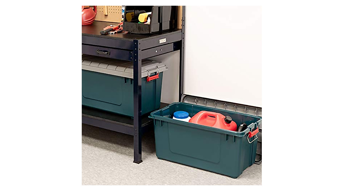 IRIS USA Heavy-Duty Storage Boxes - 4 Pack