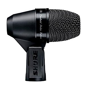 Shure PGA56 Dynamic Microphone - with Cardioid Pick-up Pattern, Swivel-Mount Dynamic Snare/Tom Microphone with AP56DM Drum Mount (PGA56-XLR)