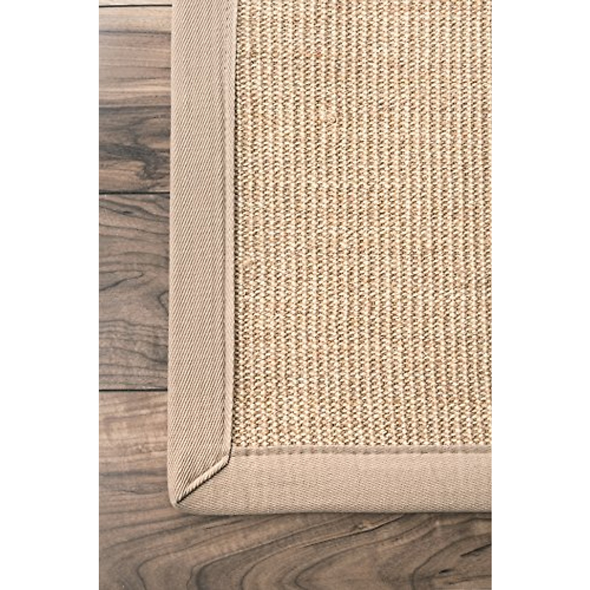 nuLOOM Orsay Machine Woven Sisal Area Rug, 8' x 10', Beige