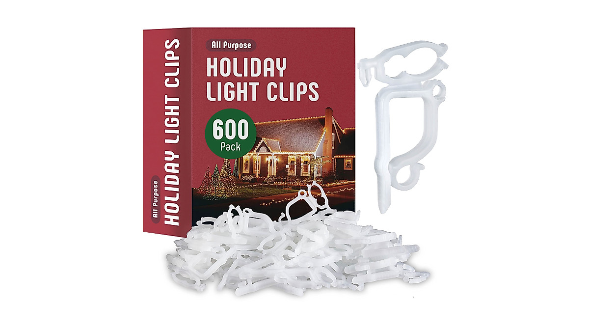 SEWANTA Light Clips Holder - Perfect for Holiday Lights